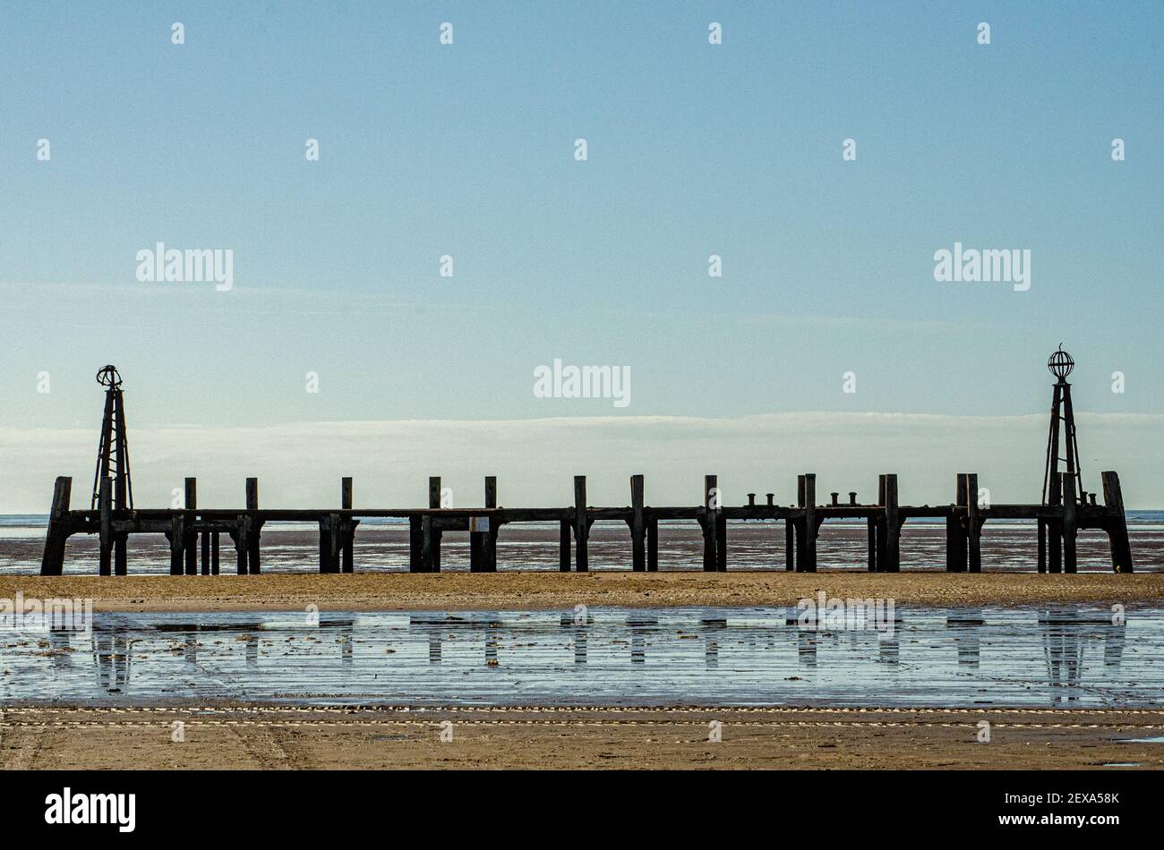 Lytham beach huts hi-res stock photography and images - Alamy