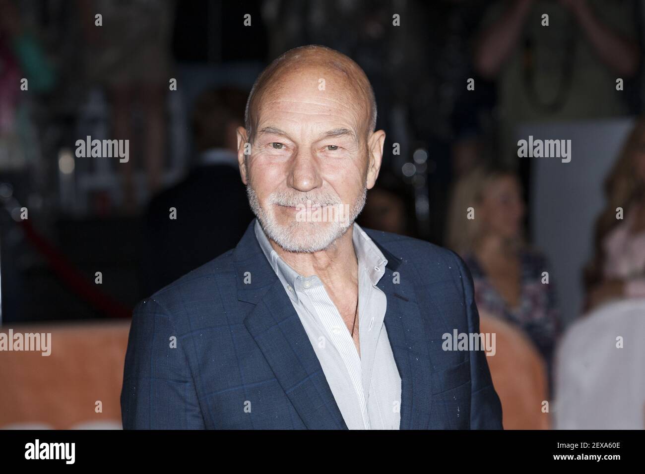 Actor Patrick Stewart attends 'The Martian' premiere at Roy Thomson ...