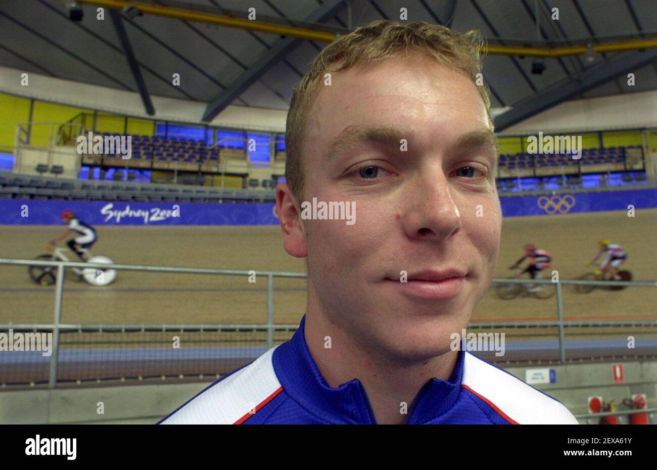Chris Hoy at the Dunc Gray Veledrome September 2000 Stock Photo - Alamy