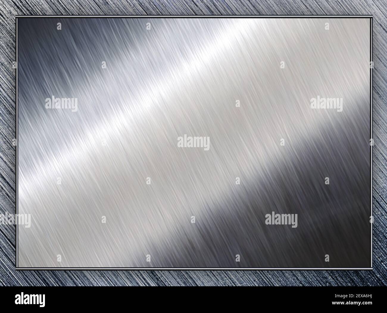 Brushed silver metal Stock Photo - Alamy