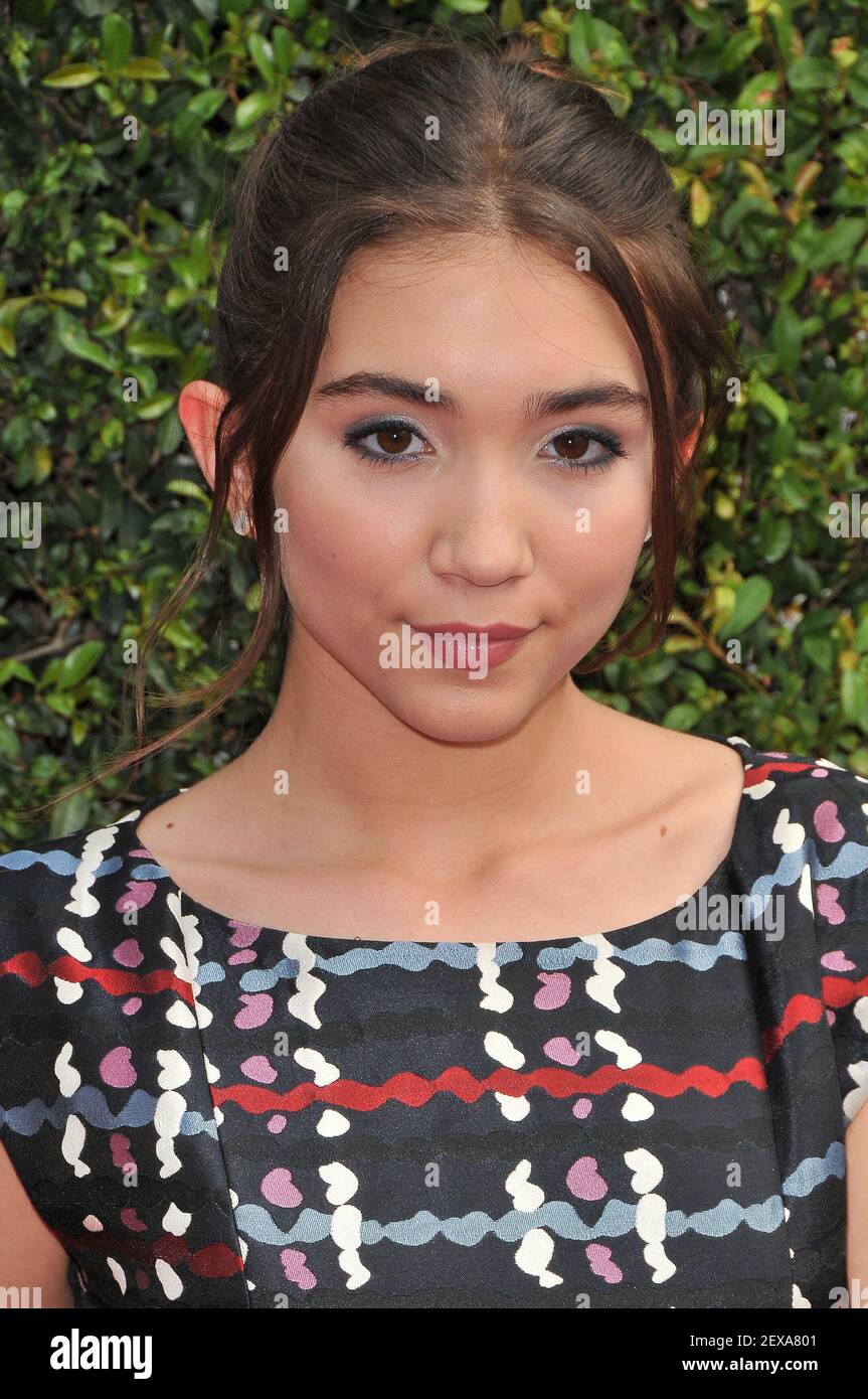Rowan Blanchard arrives at the 2015 Creative Arts Emmy Awards held at ...