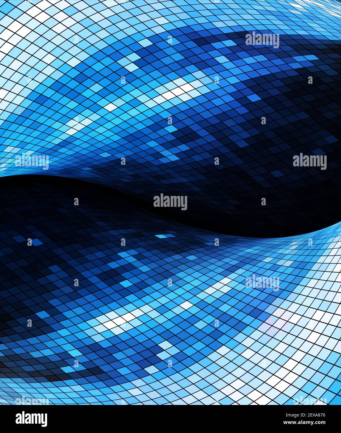 Geometric tech background. Creative background Stock Photo - Alamy