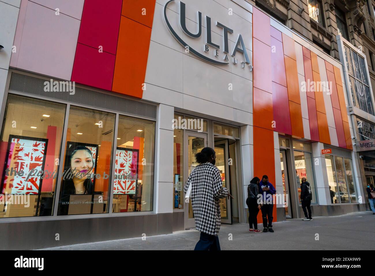 A new branch of the make up and beauty chain, Ulta Beauty, located in ...