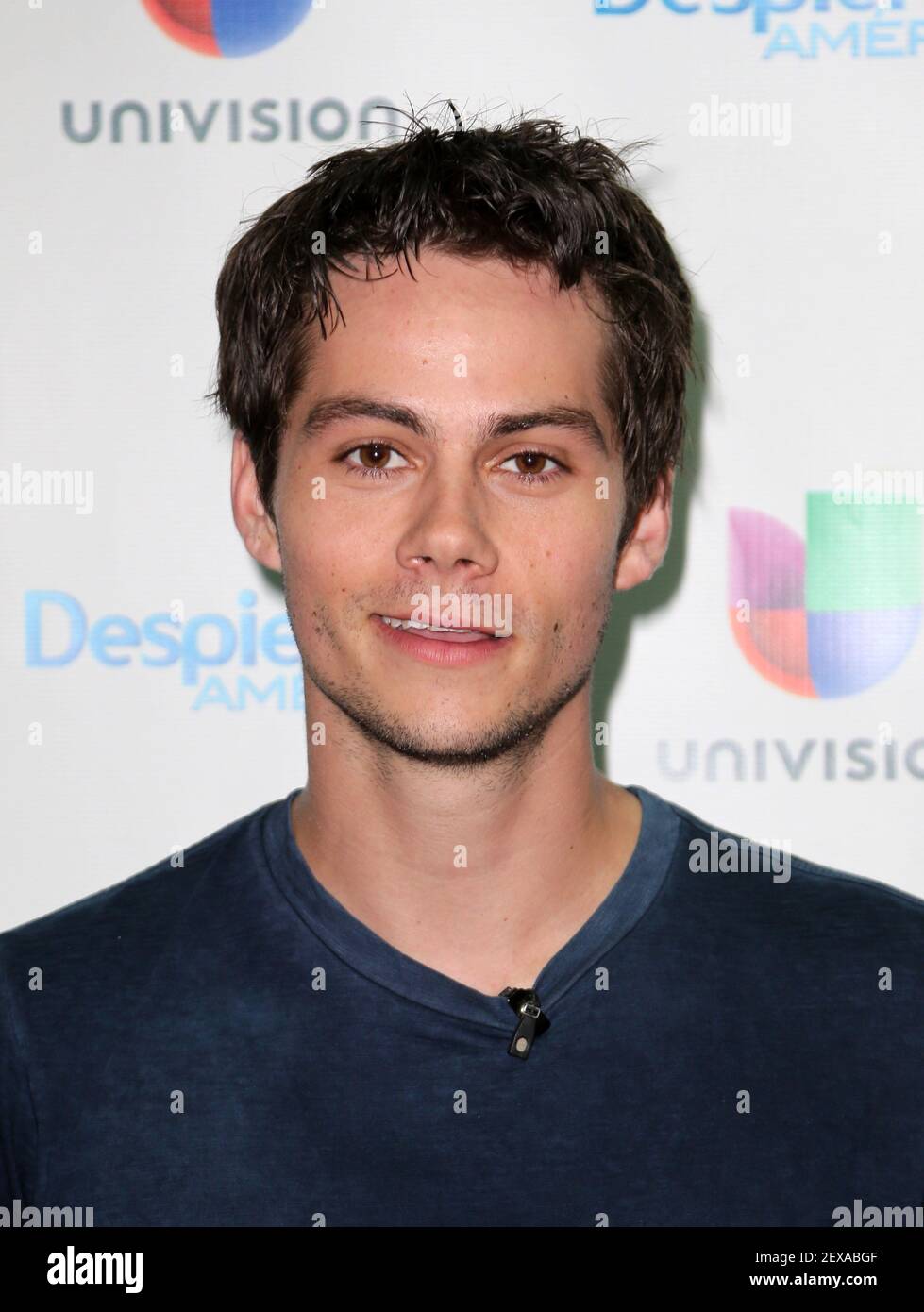 MIAMI, FL- SEPT 14: Dylan O'Brian is seen during Univision's 'Despierta ...