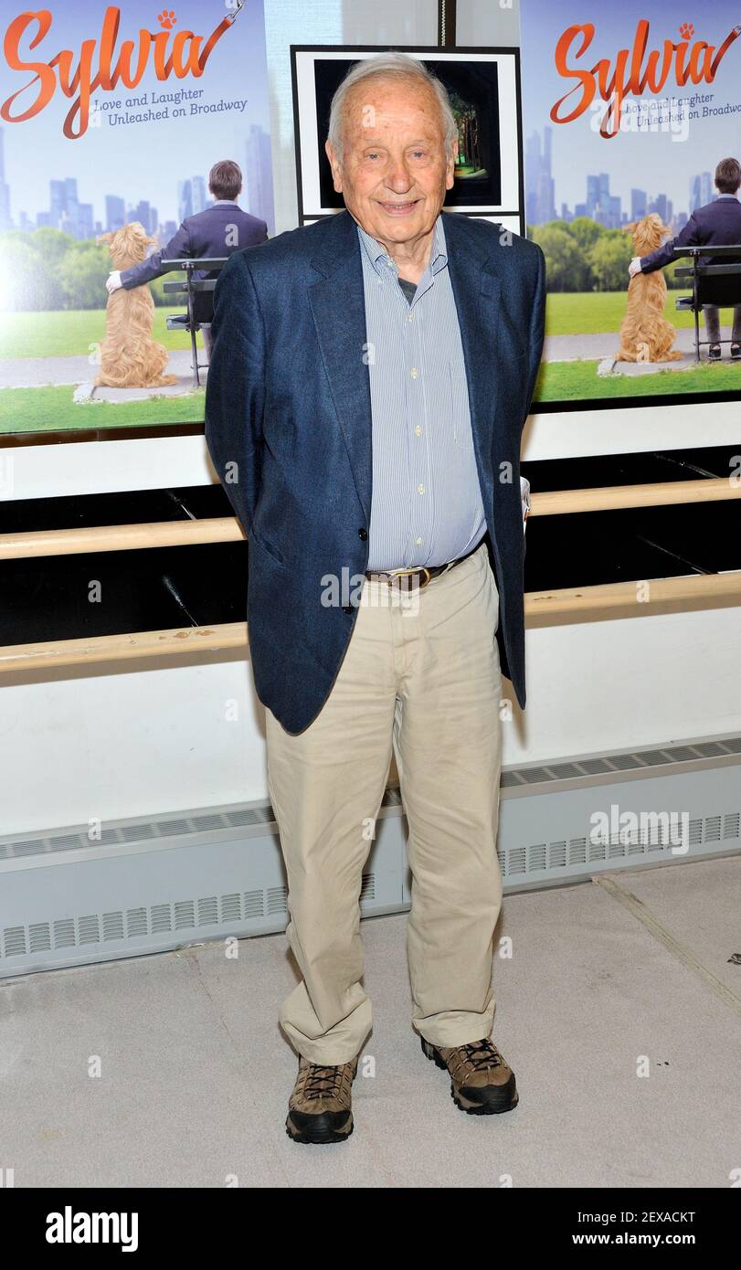 Playwright A. R. Gurney appears at the pre-opening press event for the ...