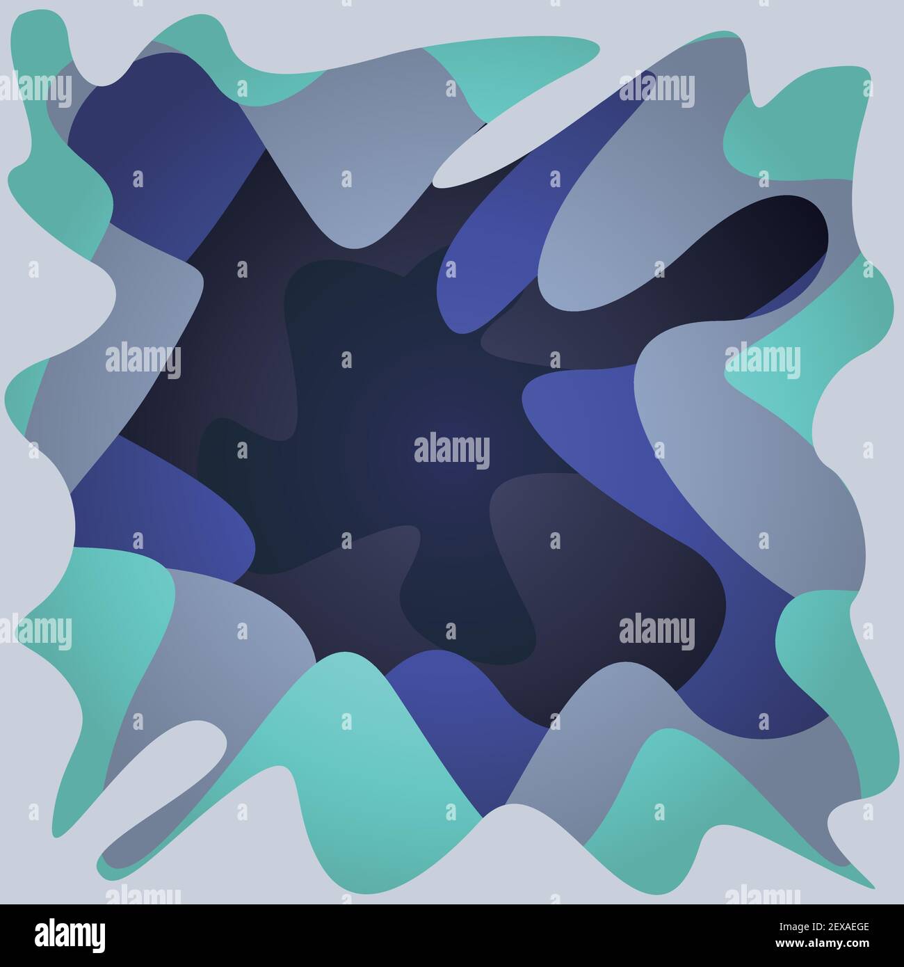 Colorful modern paper cut Stock Vector Images - Alamy