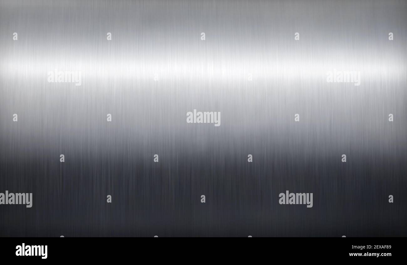 Brushed silver metal Stock Photo - Alamy