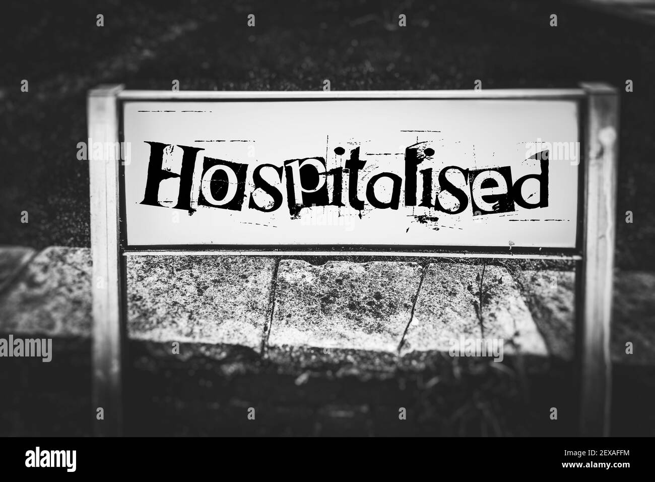 Hospitalised hi-res stock photography and images - Alamy