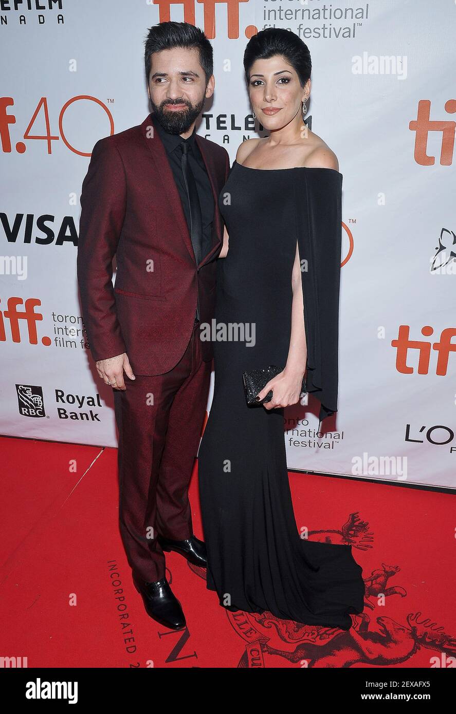 15 September 2015 - Toronto, Ontario, Canada - Yasmine Asha, Navid ...