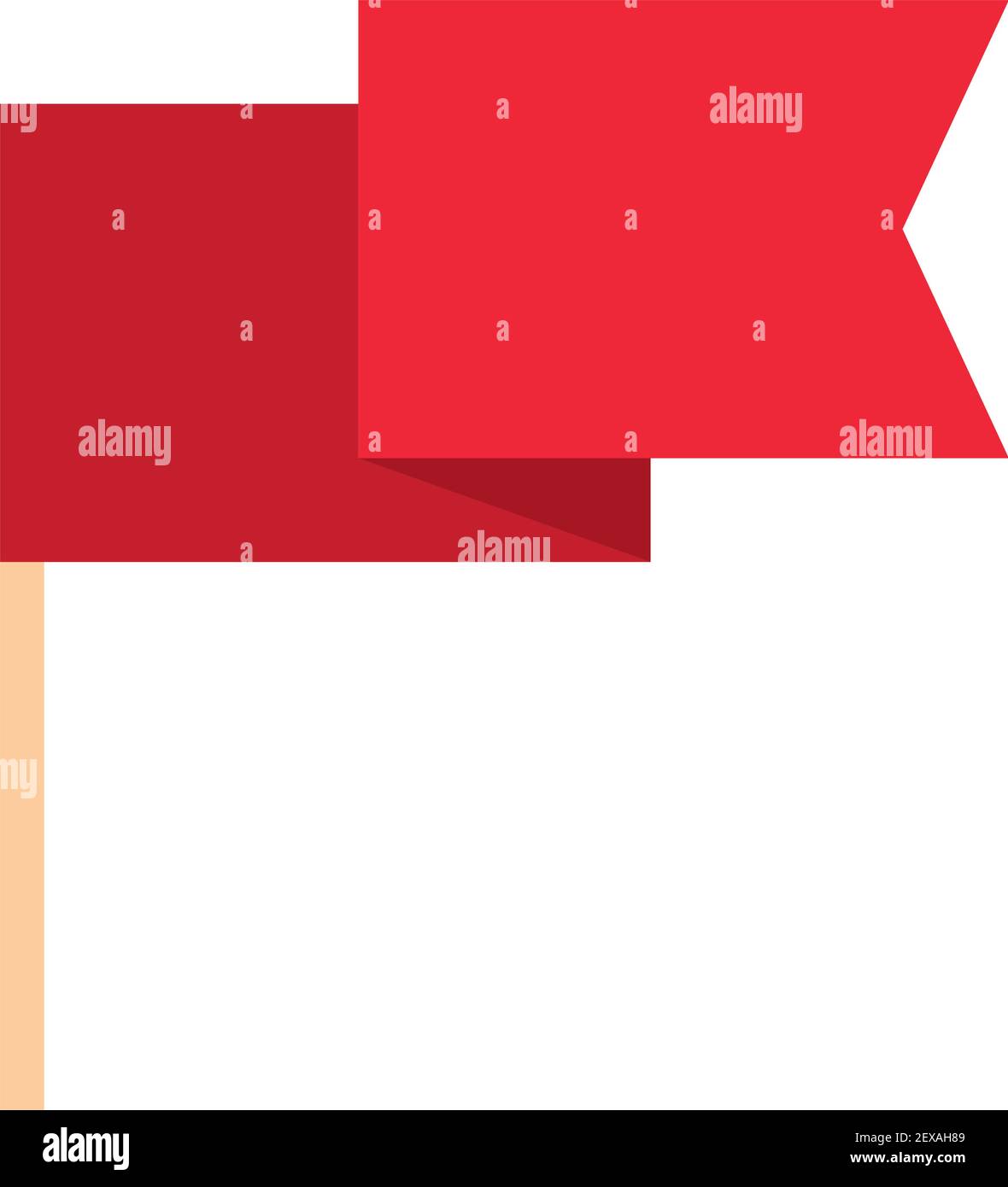 red flag mark competition icon Stock Vector Image & Art - Alamy