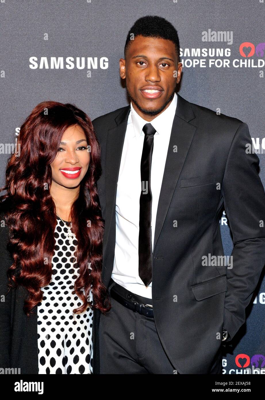 Brooklyn Nets player Thad Young attends the Samsung Hope for Children ...