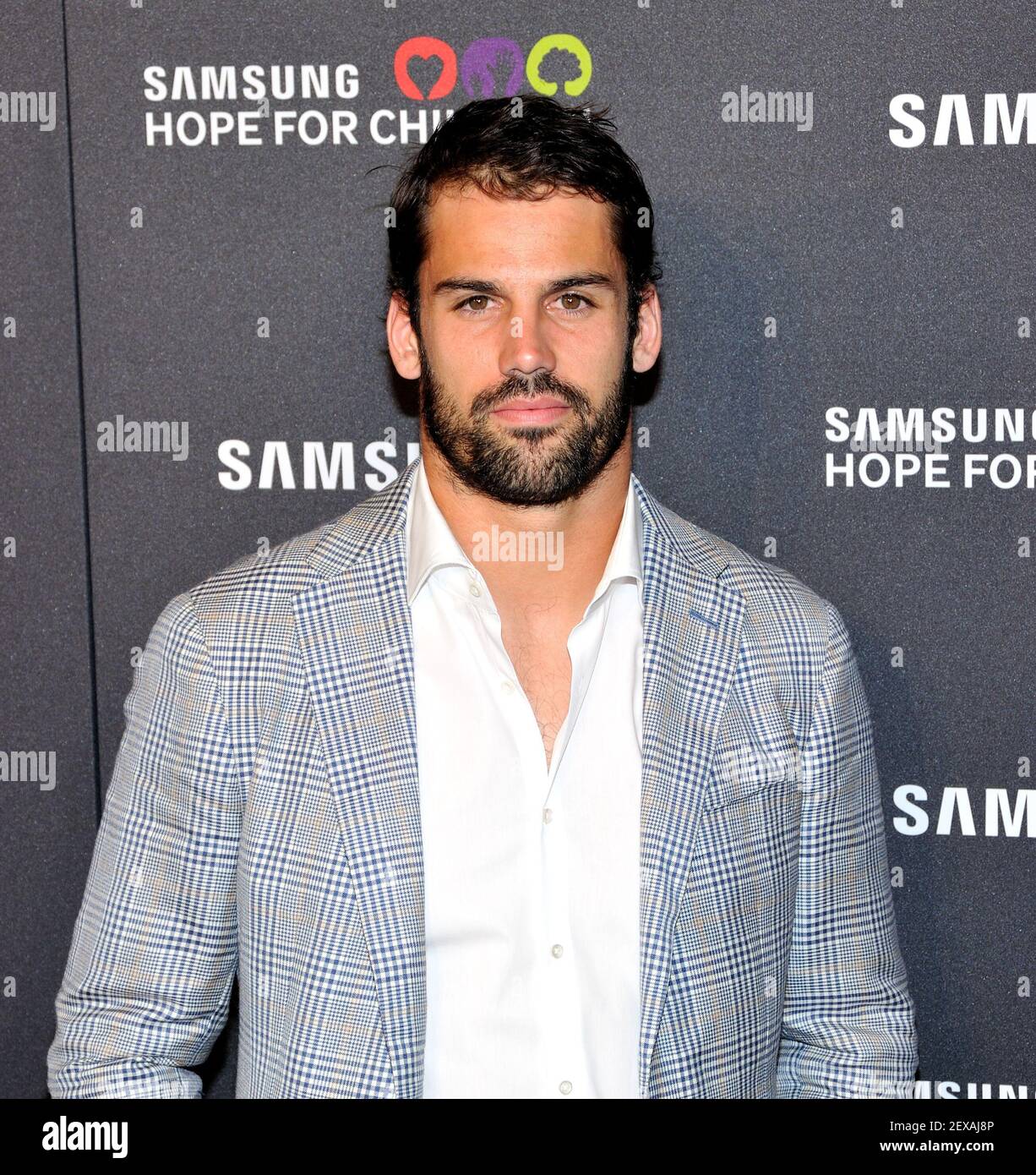 NY Jets player Eric Decker attends the Samsung Hope for Children Gala ...