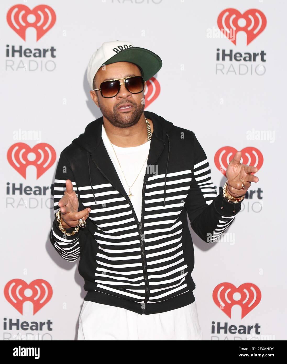 Singer Shaggy attends the 2015 iHeartRadio Music Festival at MGM Grand ...