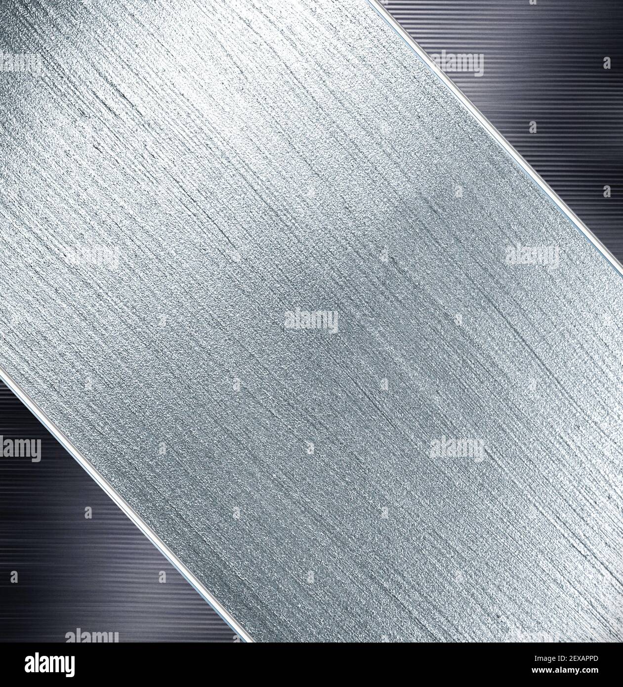 Brushed silver metal Stock Photo - Alamy