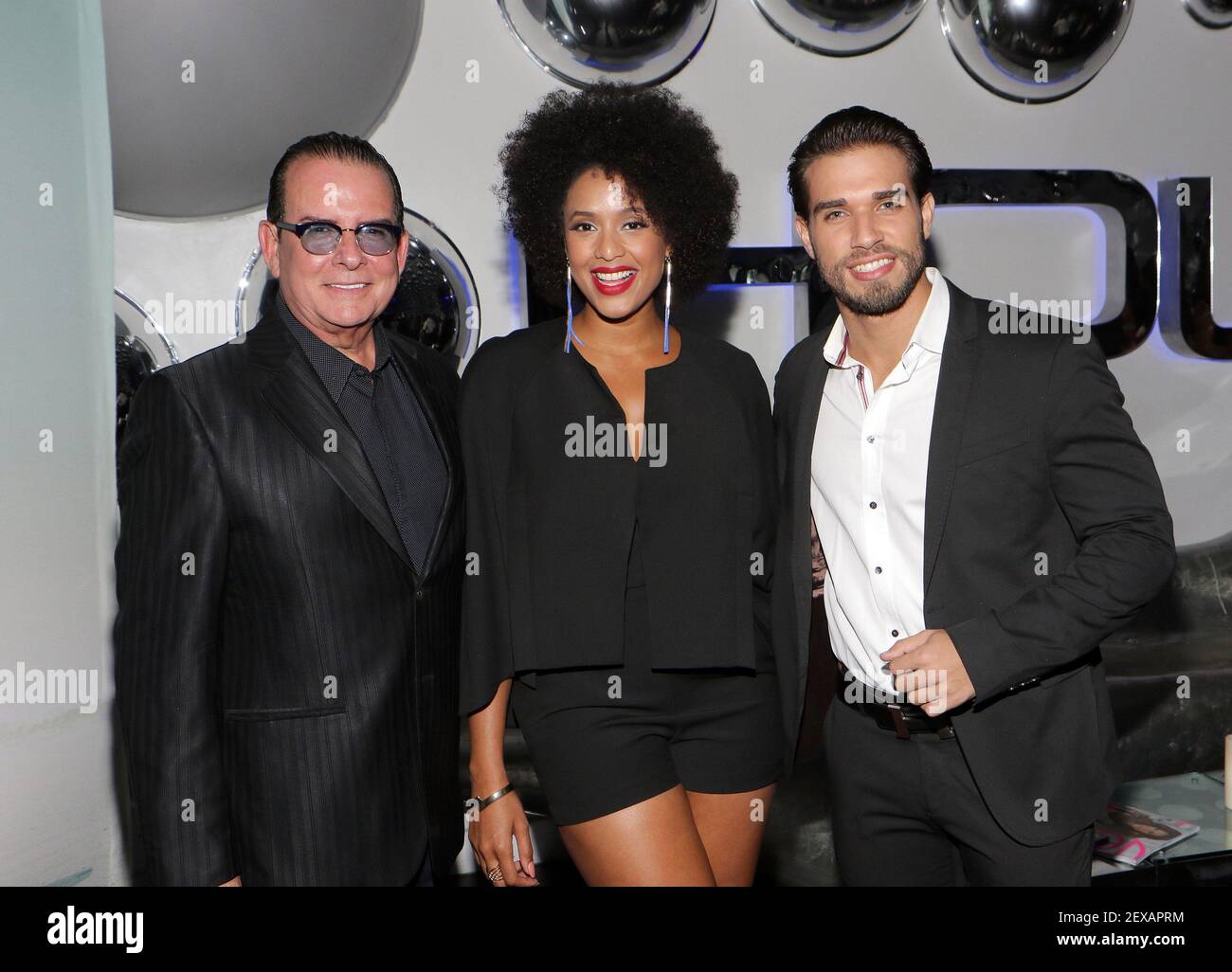 MIAMI, FL - SEPTEMBER 18: Herman Echevarria, Jaimy Osorio and Darian ...