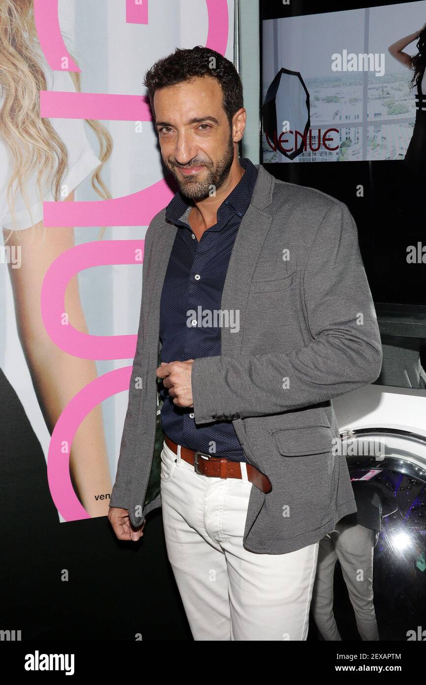 MIAMI, FL - SEPTEMBER 18: Alberto Mateo is seen at the Venue Magazine 9 ...