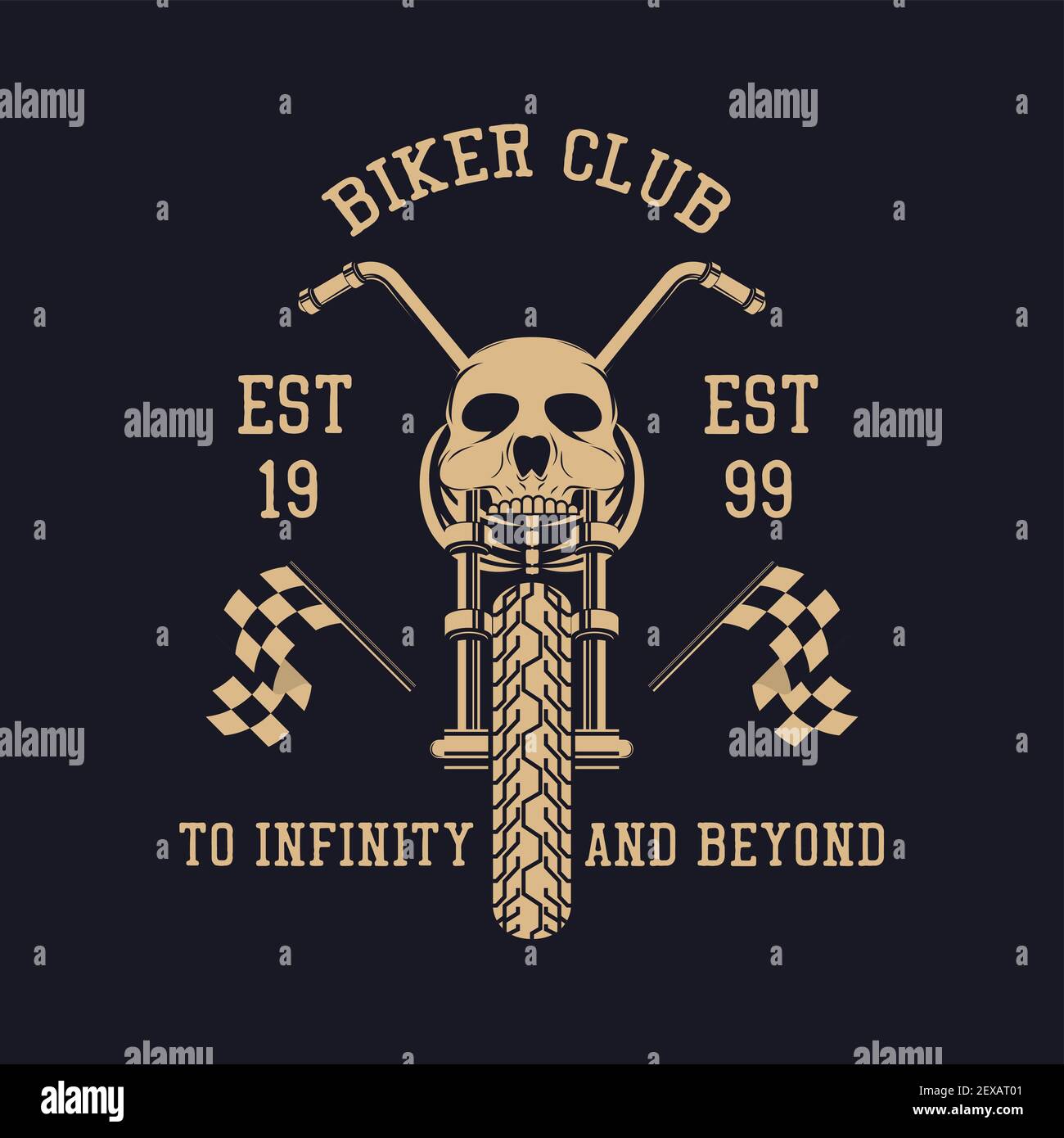 motorcycle logo emblems and insignia on black background. vector ...