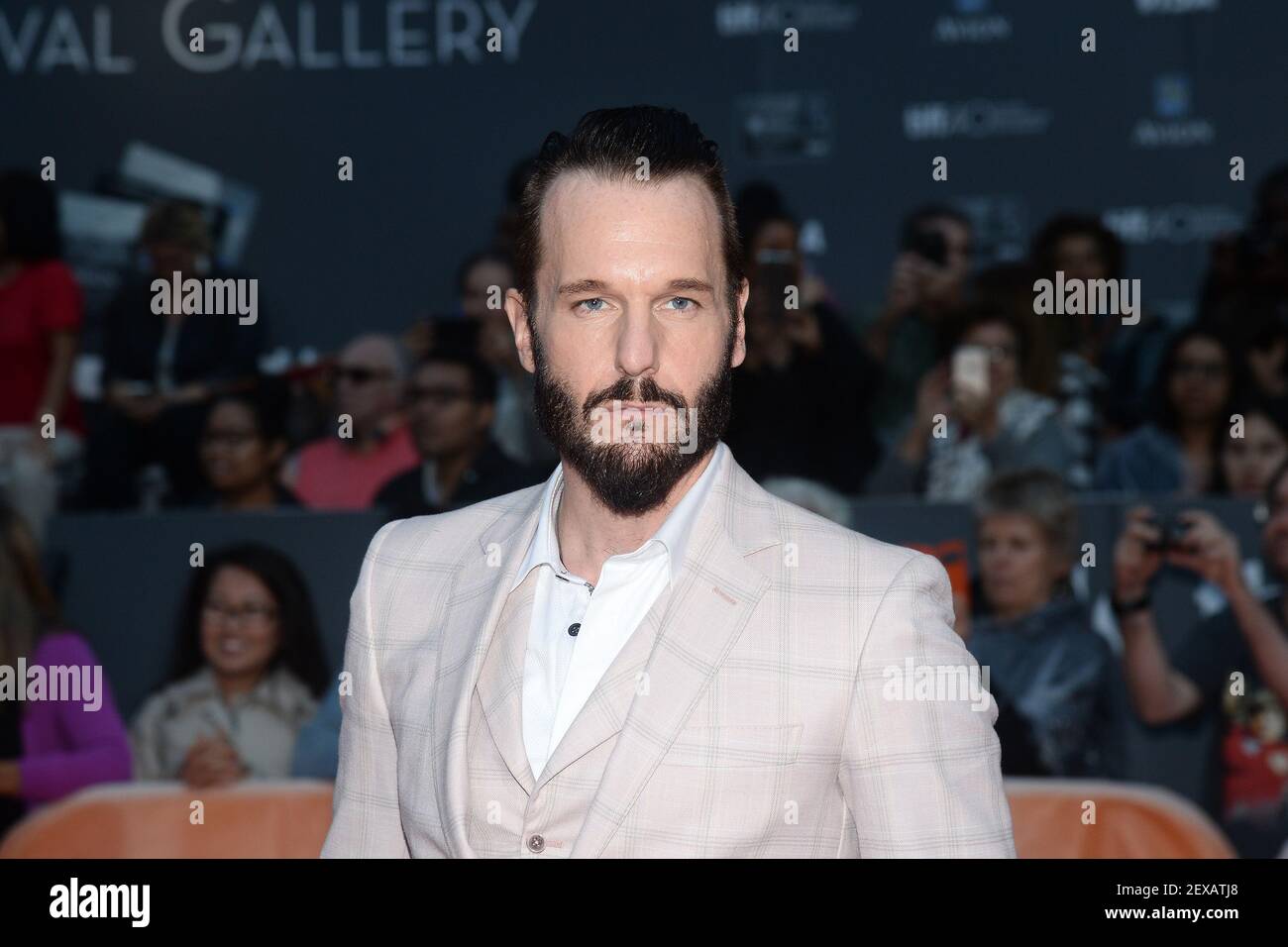 Actor Michael Eklund attends the "Mr. Right" Premiere at Roy Thomson Hall during the 2015 ...