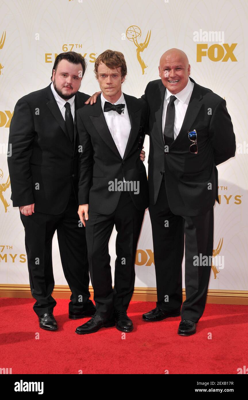John Bradley-West, Alfie Allen and Conleth Hill arrives at the 67th ...