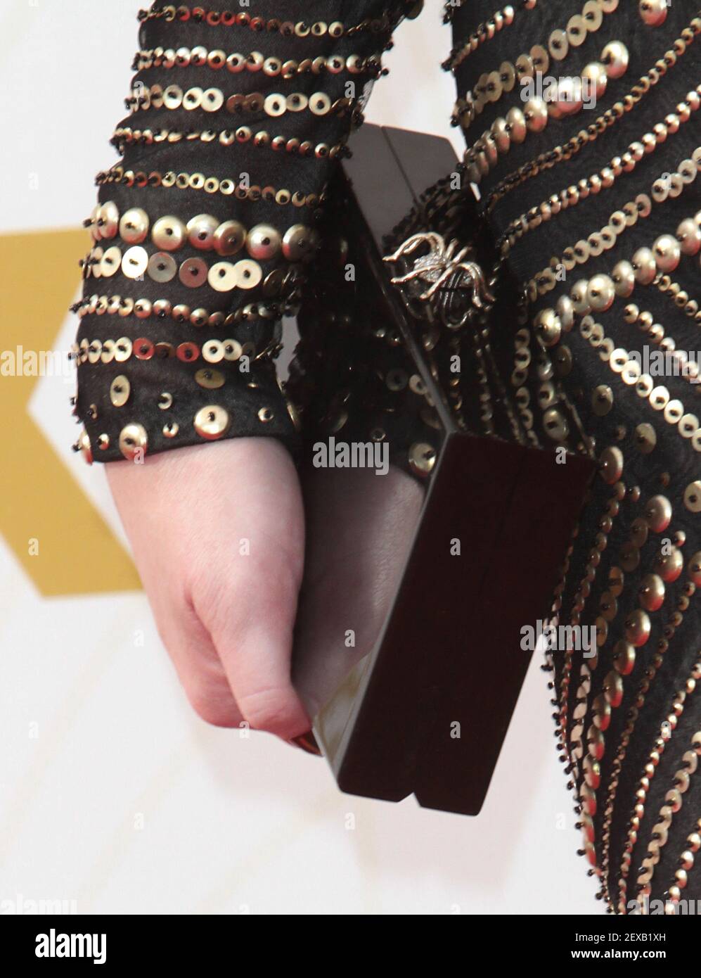 Christina Hendricks arrives at the 67th Emmy Awards held at Microsoft ...