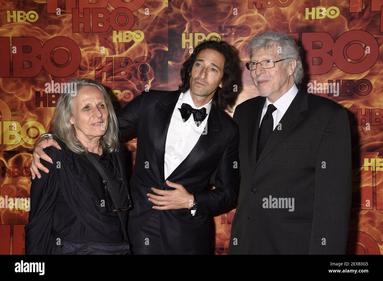 Photographer Sylvia Plachy, actor Adrien Brody, and professor Elliot ...