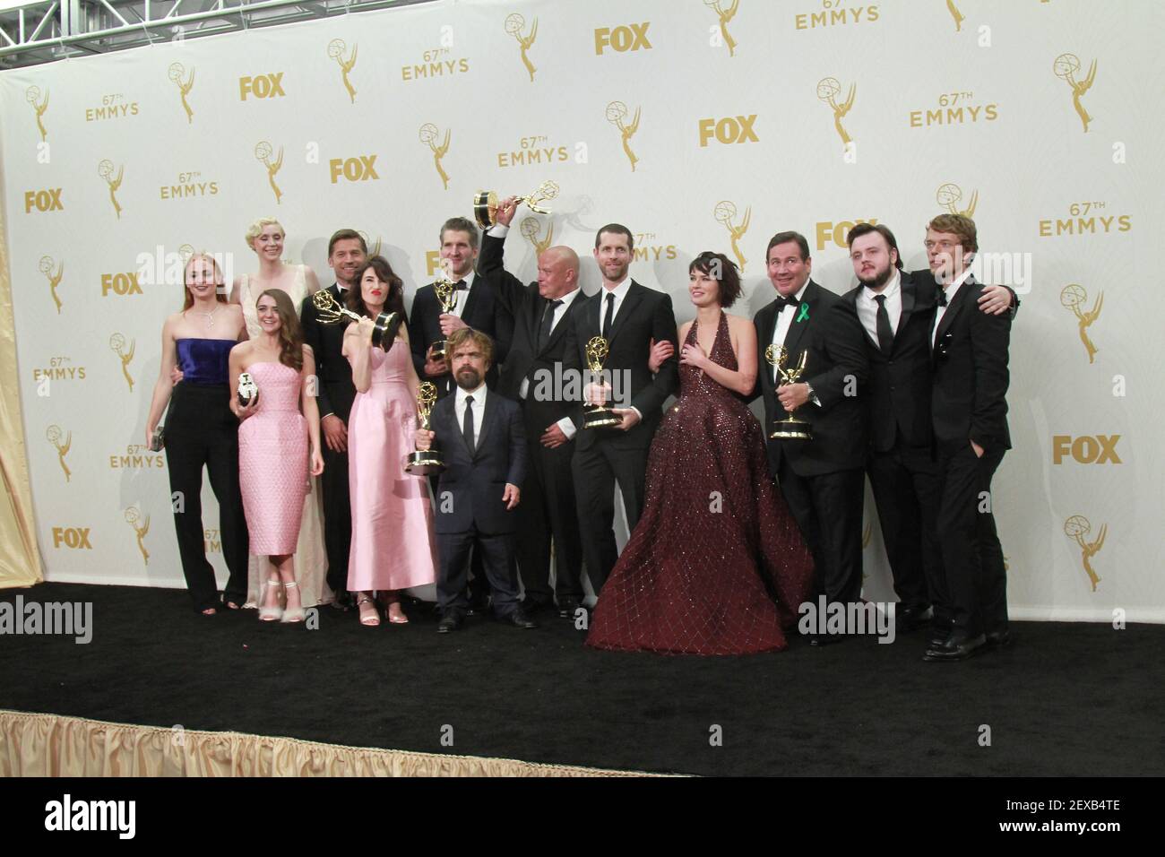 20 September 2015 - Los Angeles, California - Cast and crew members of ...