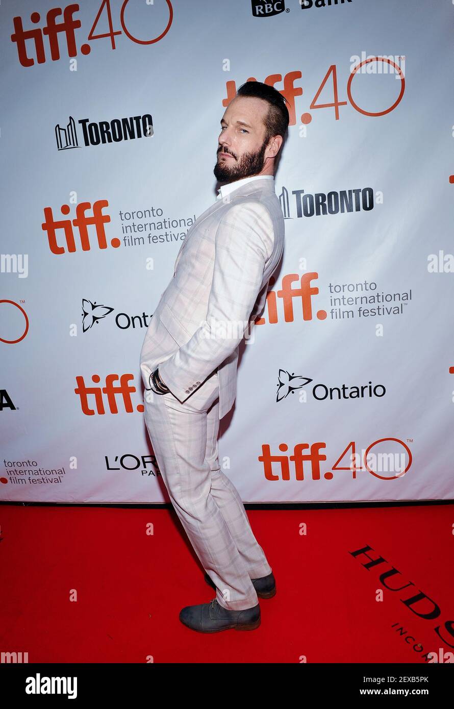 19 September 2015 - Toronto, Ontario, Canada - Michael Eklund. "Mr. Right" Premiere and Closing ...