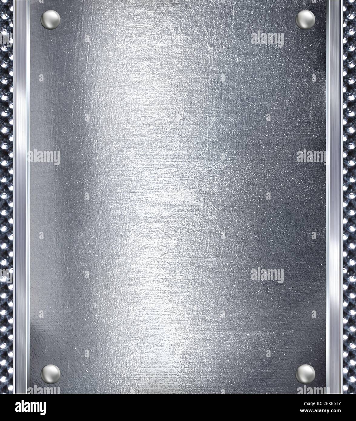 Metal plate steel background Stock Photo - Alamy
