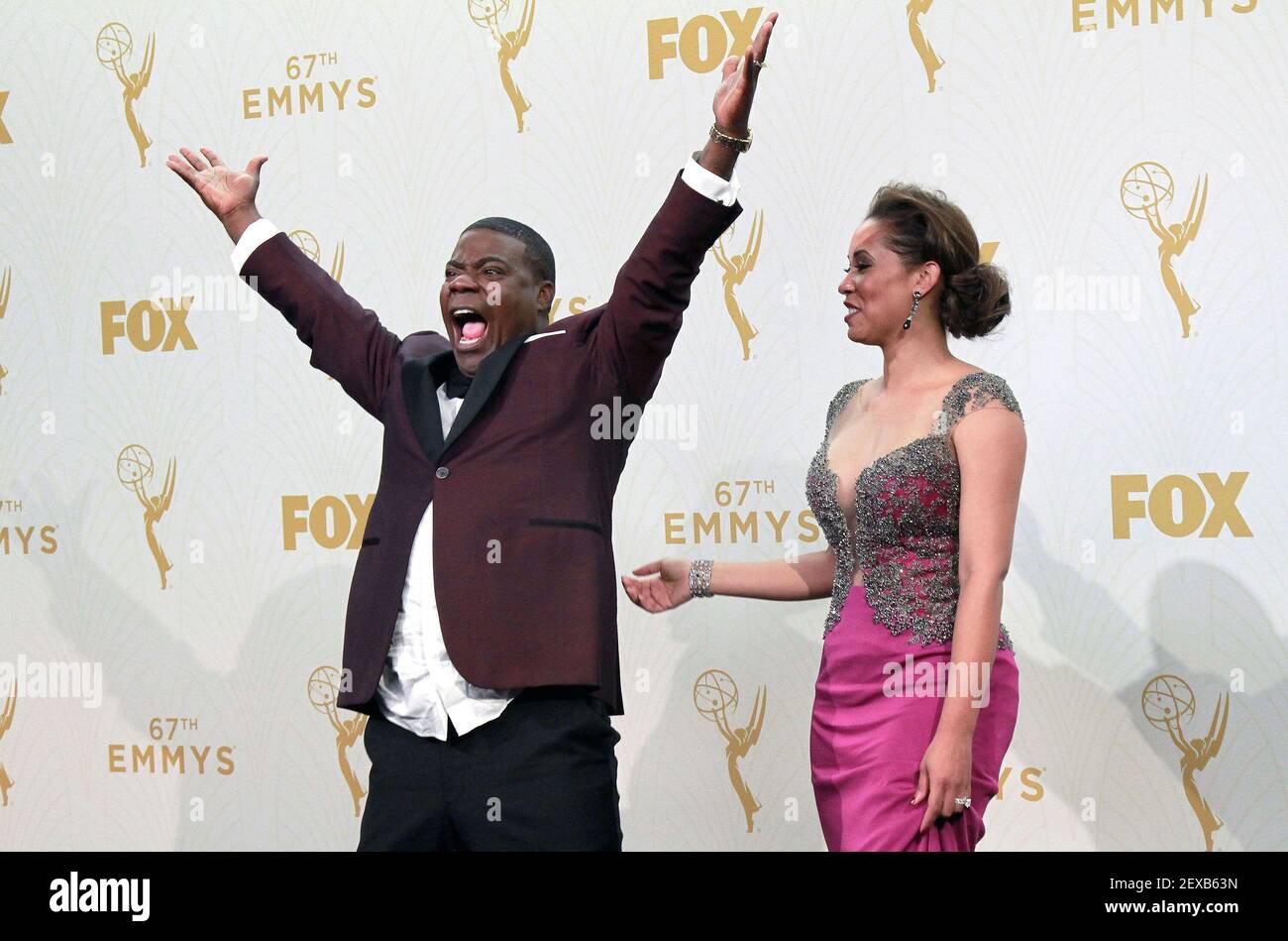 20 September 2015 - Los Angeles, California - Tracy Morgan, wife Megan ...