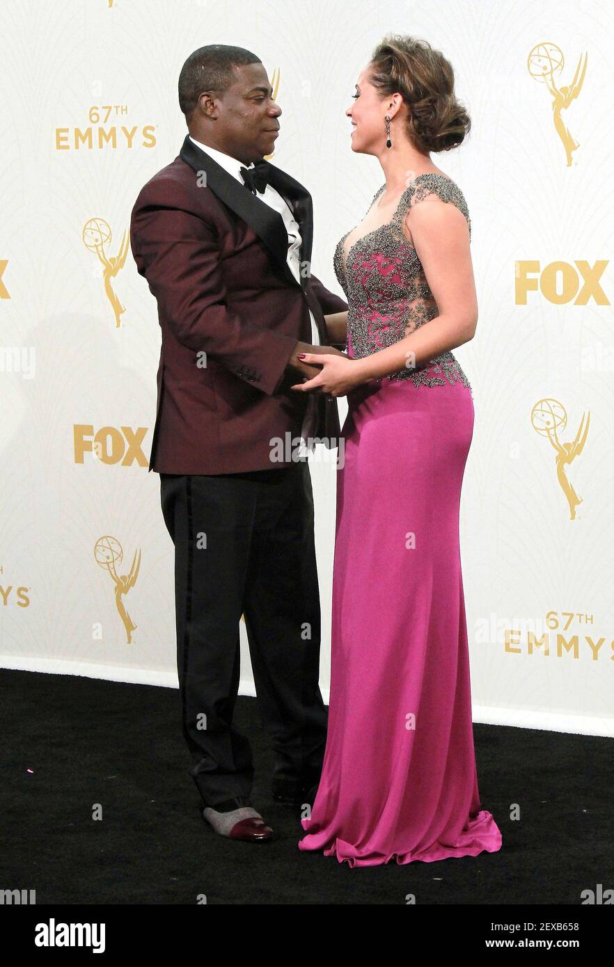 20 September 2015 - Los Angeles, California - Tracy Morgan, wife Megan ...