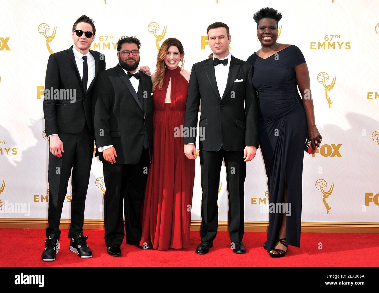 Pete Davidson, Bobby Moynihan, Vanessa Bayer, Taran Killam and Leslie ...