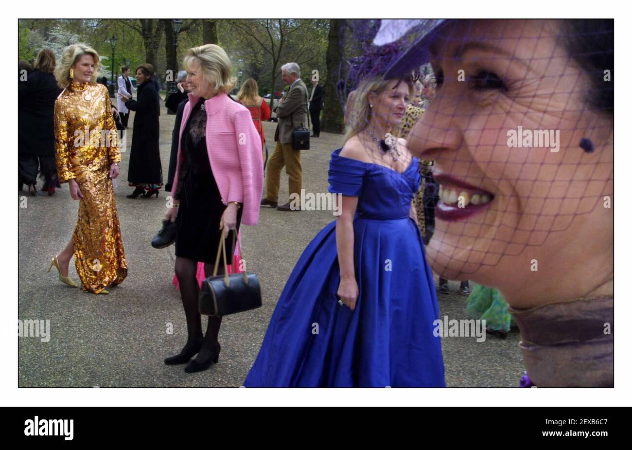 The 2002 NSPCC Berkeley Dress Show, the traditional start to the London ...