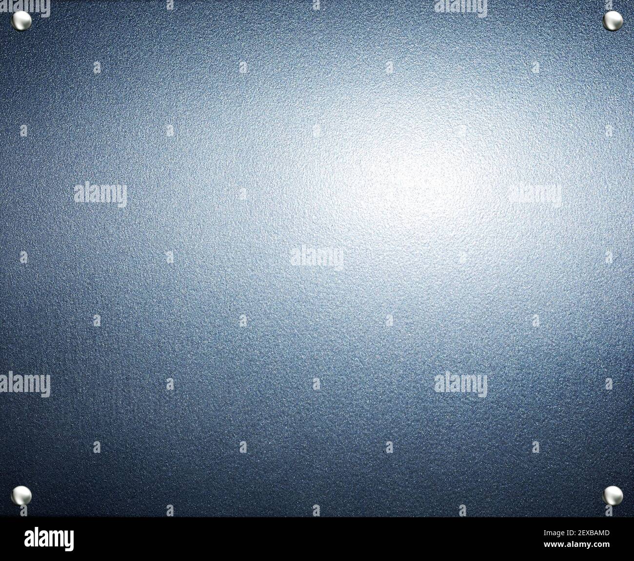 Metal plate steel background. Blue metal Stock Photo - Alamy
