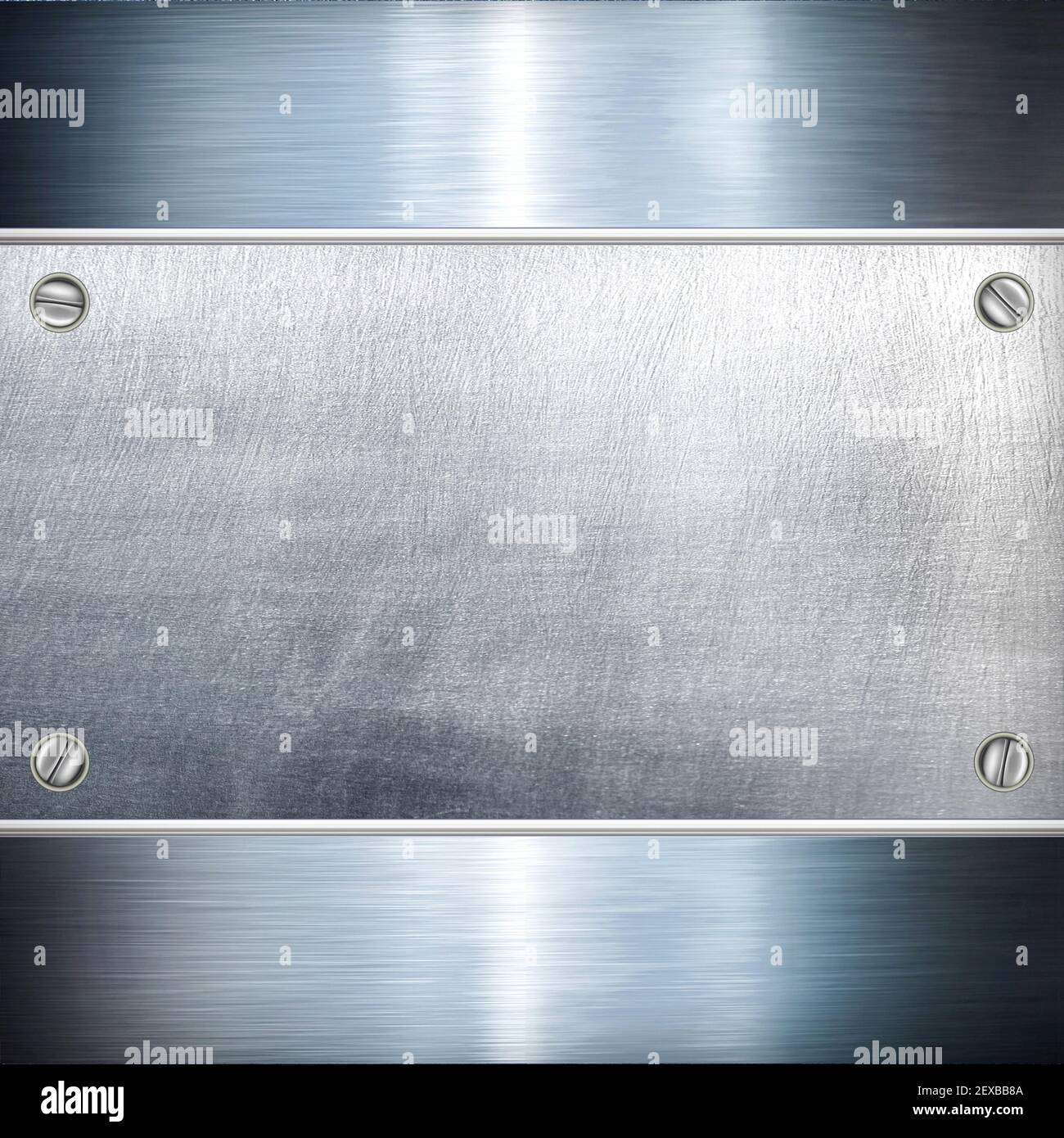 Metal plate steel background Stock Photo - Alamy