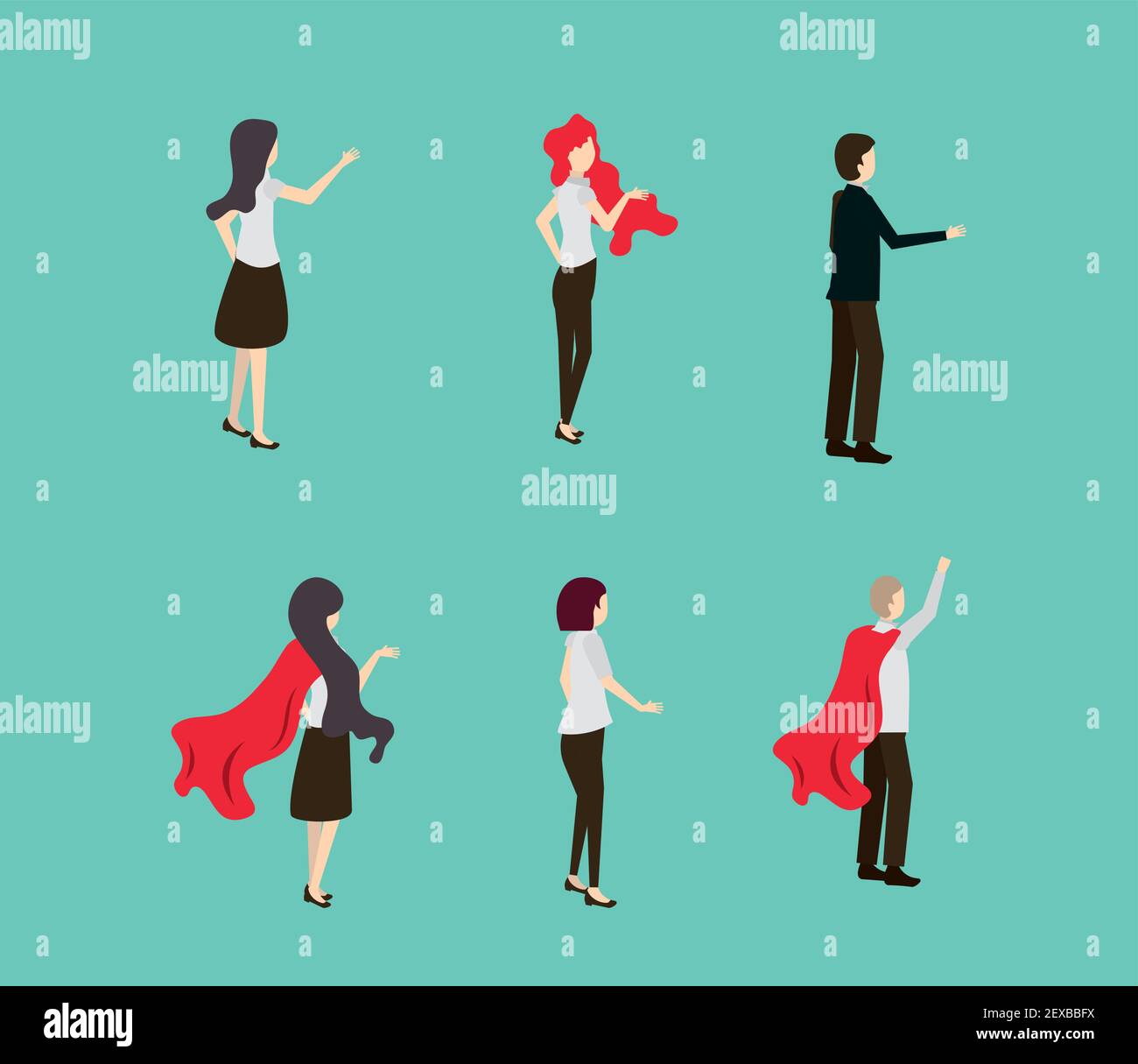 Courageous person Stock Vector Images - Alamy