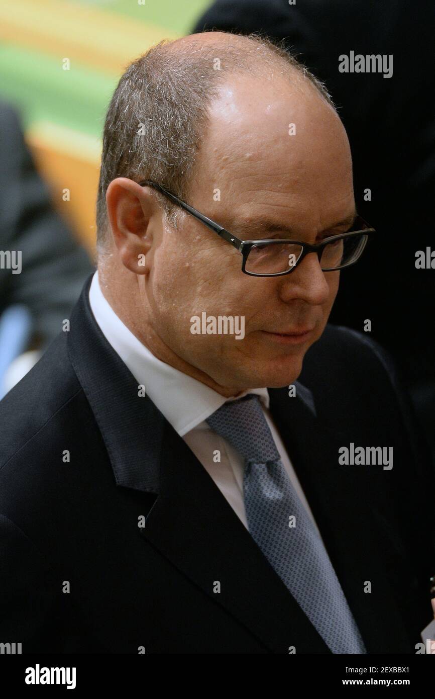 Prince Albert II of the Principality of Monaco attends the start of the ...
