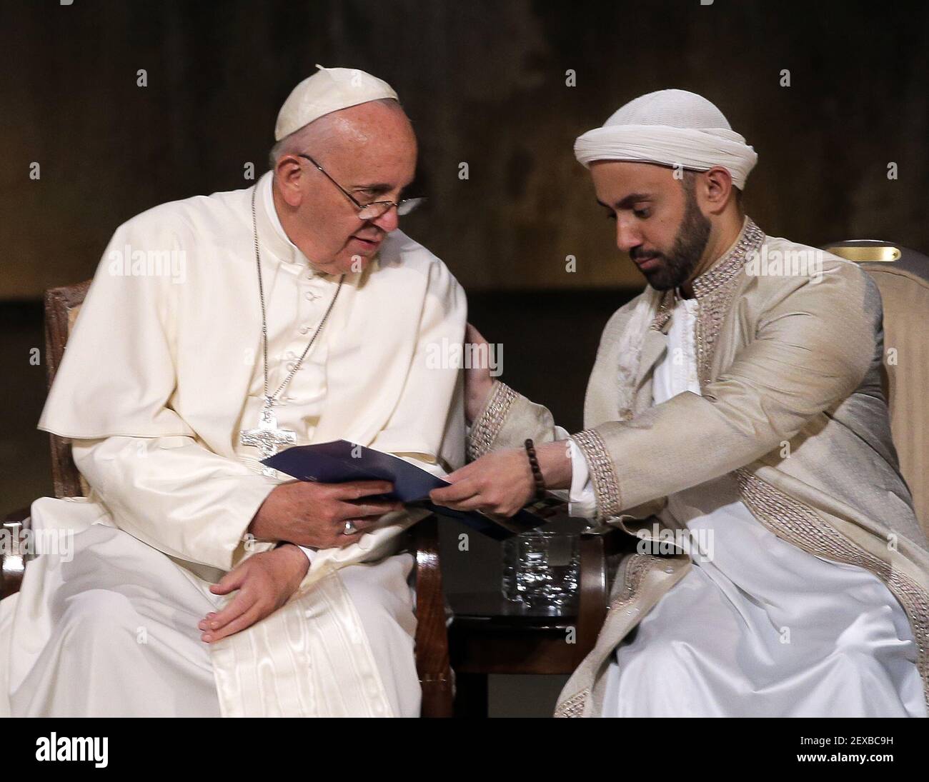 Pope Francis take his program from Iman Khalid Latif, Executive ...