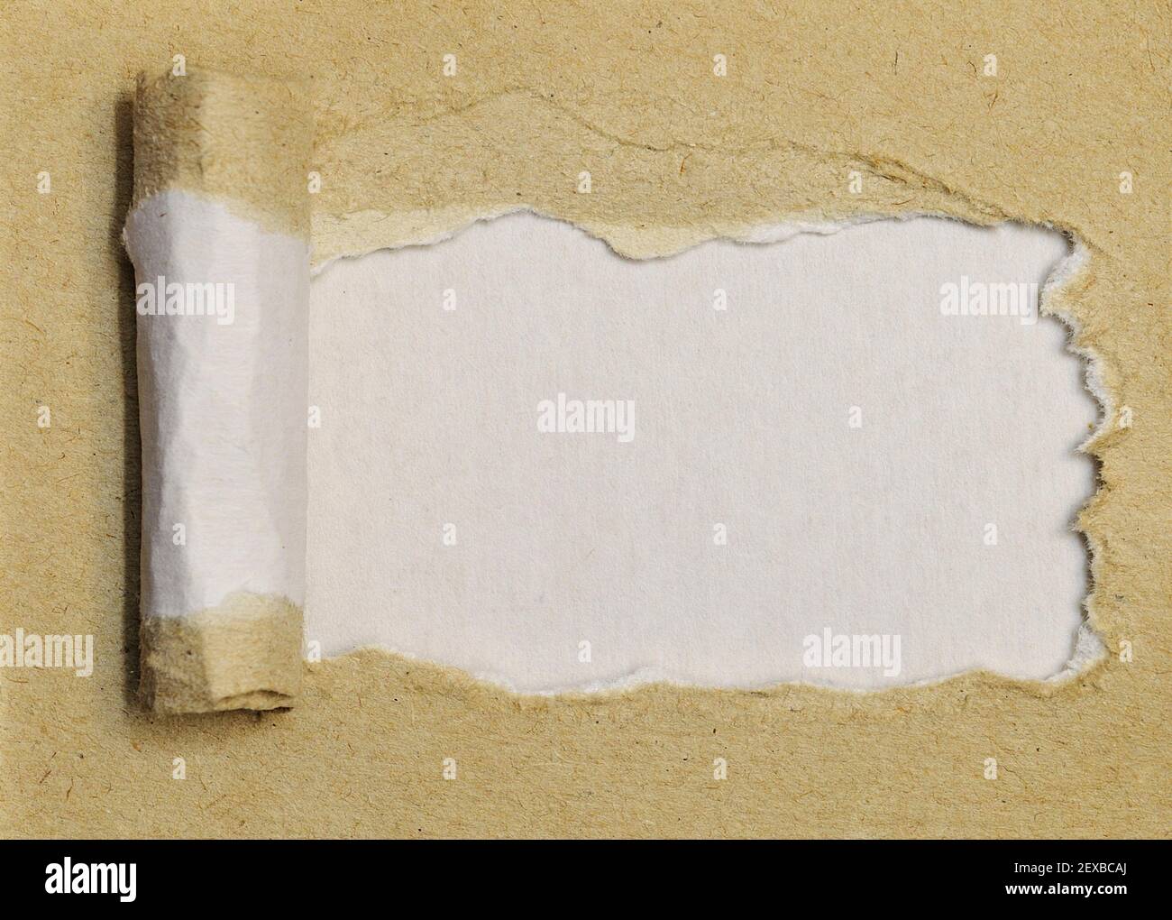 Ripped paper background Stock Photo - Alamy