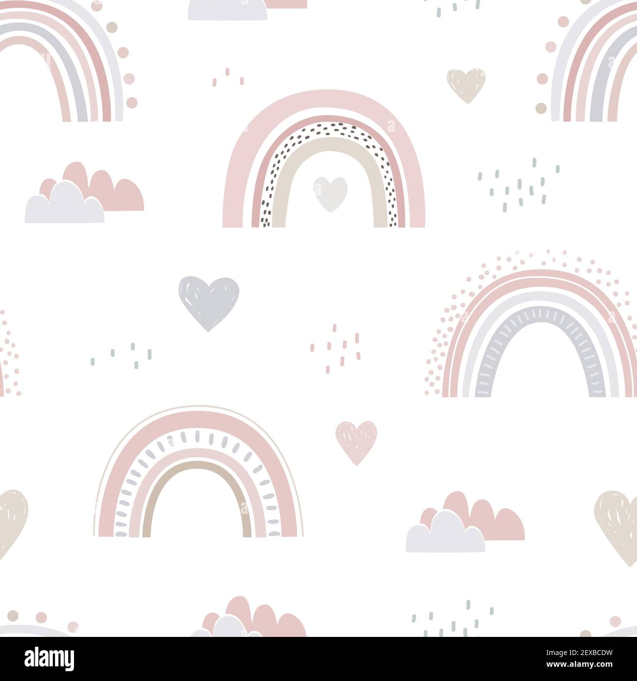 Rainbows kids Stock Vector Images - Alamy