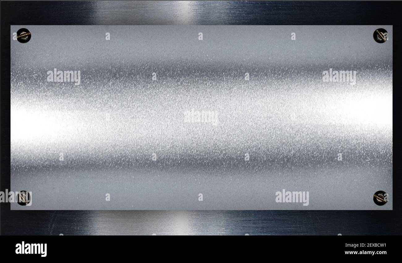 Metal plate steel background Stock Photo - Alamy