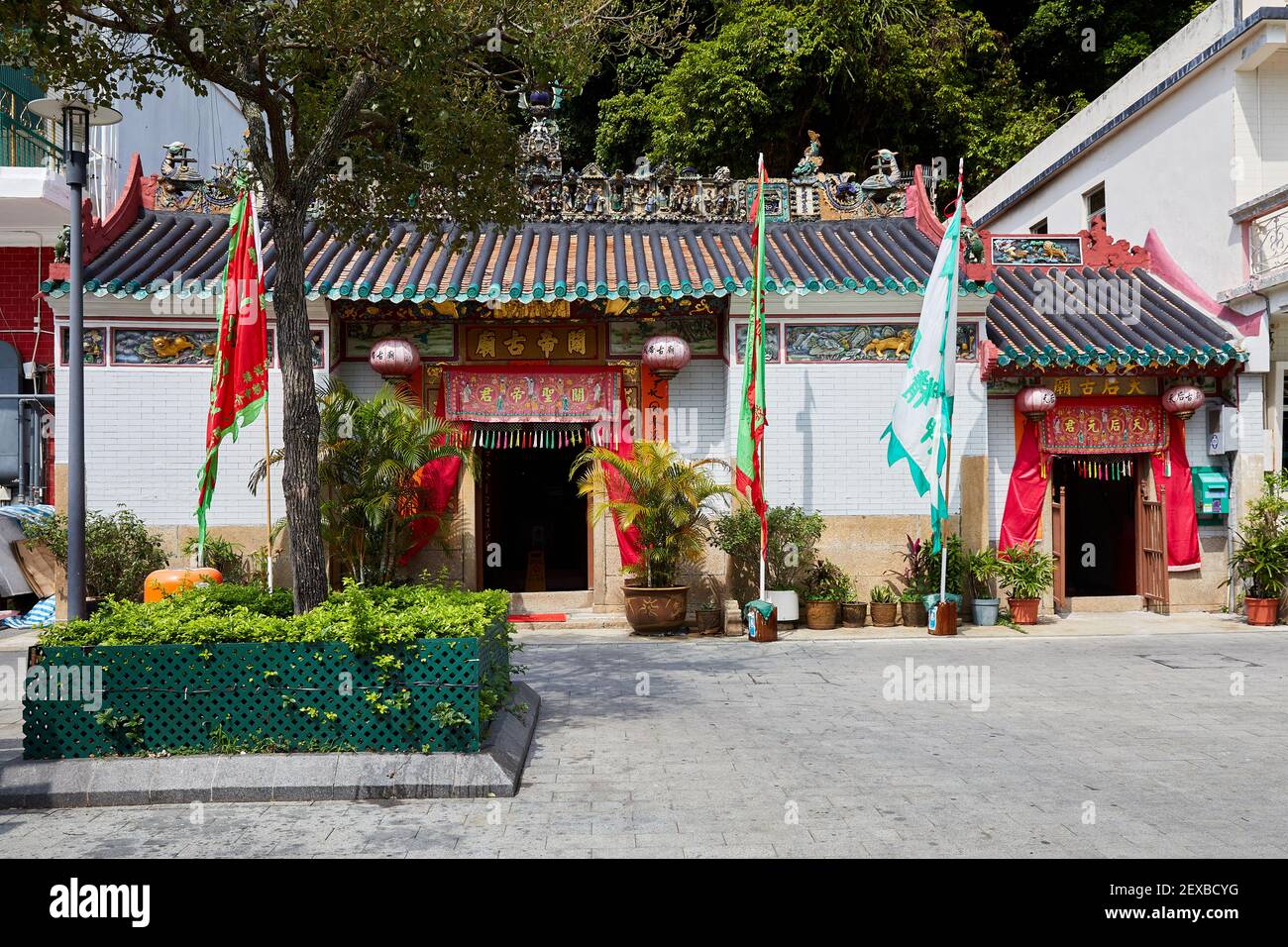 The fifteenth Century Kwan Tai Temple, Tai O fishing village, Lantau ...