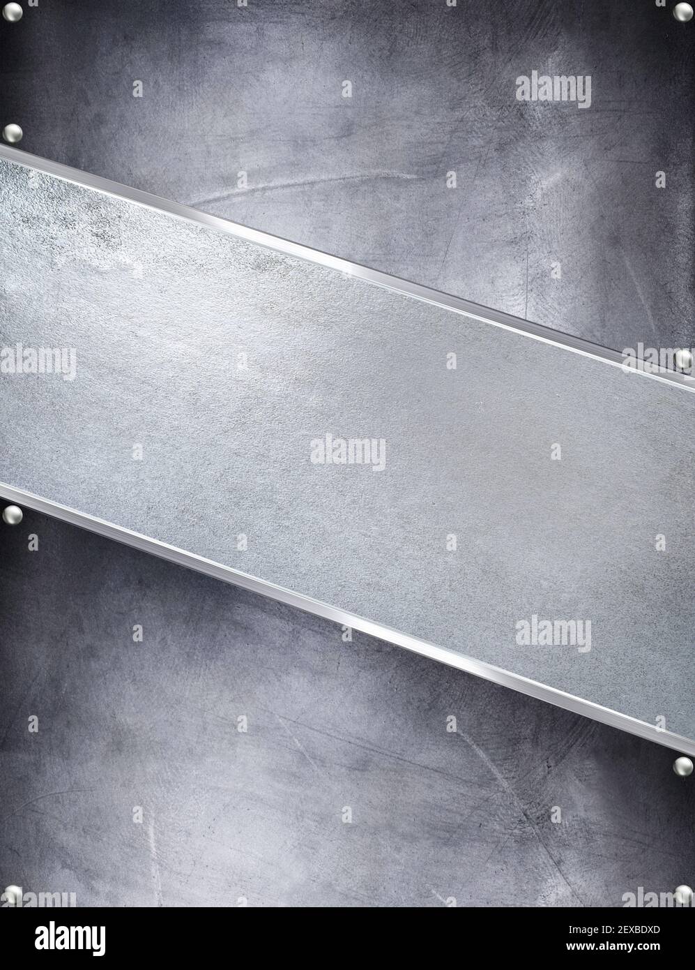 Metal plate steel background Stock Photo - Alamy