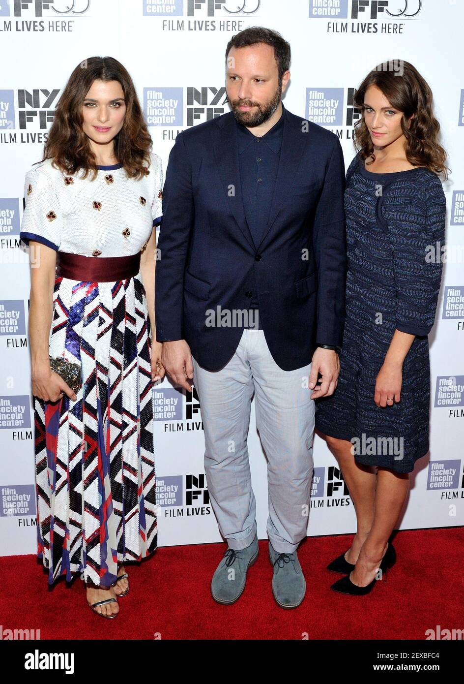 Actress Rachel Weisz, director Yorgos Lanthimos and actress Ariane ...