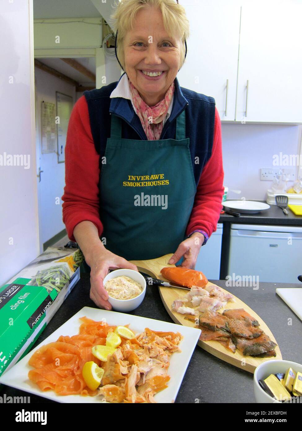 Rosie Campbell-Preston, who started the world famed Inverawe Smokehouses with her husband in ...