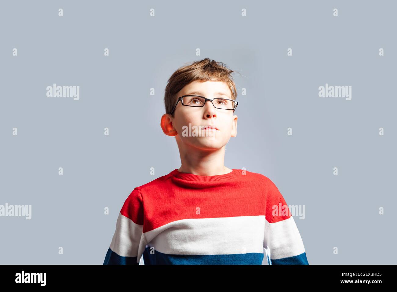 Making a choice is hard at any age Stock Photo - Alamy