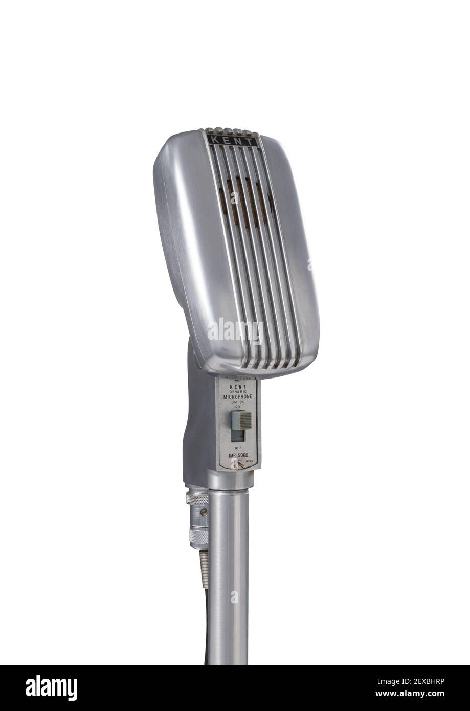 Front view of a 1950s-60s microphone Stock Photo - Alamy