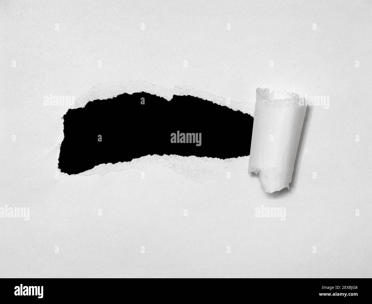 Torn paper cutout hi-res stock photography and images - Alamy