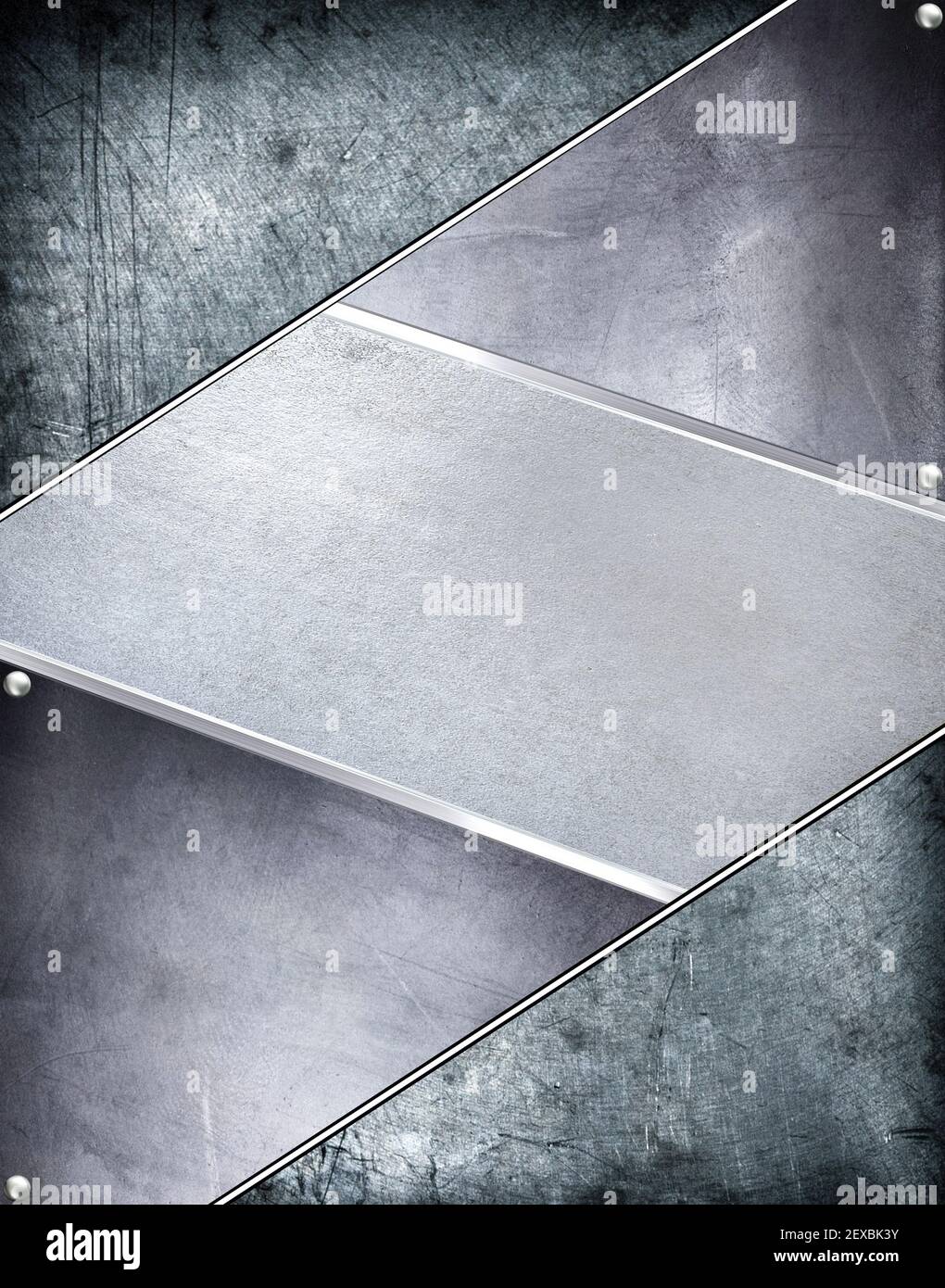 Metal plate steel background Stock Photo - Alamy