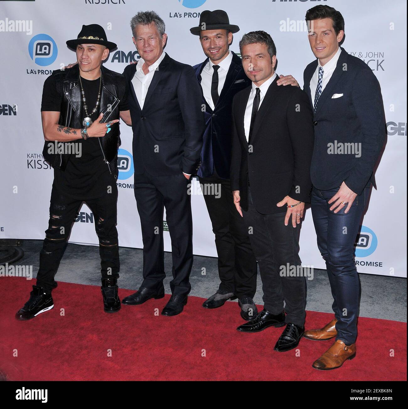 (L-R) Taboo, David Foster and The Tenors - Victor Micallef, Remigio ...