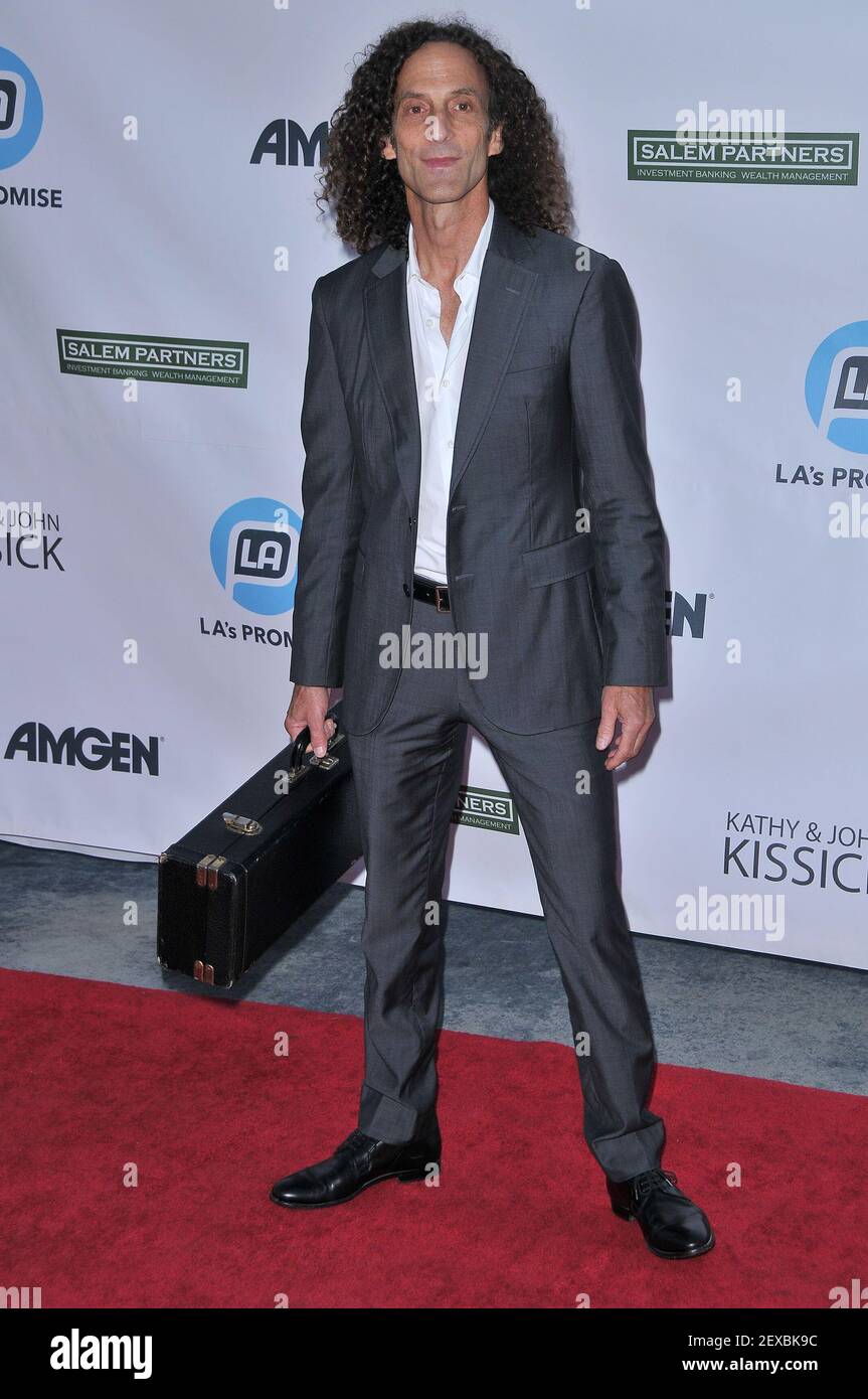 Kenny G arrives at the 2015 LAâ€™s Promise Gala held at the Universal ...